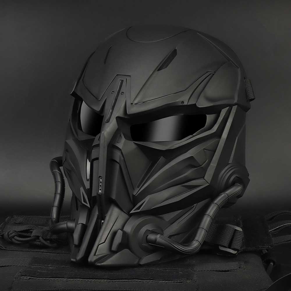 Full Face Protective Mask Tactical Airsoft Helmet | Motorcycle Helmet ...