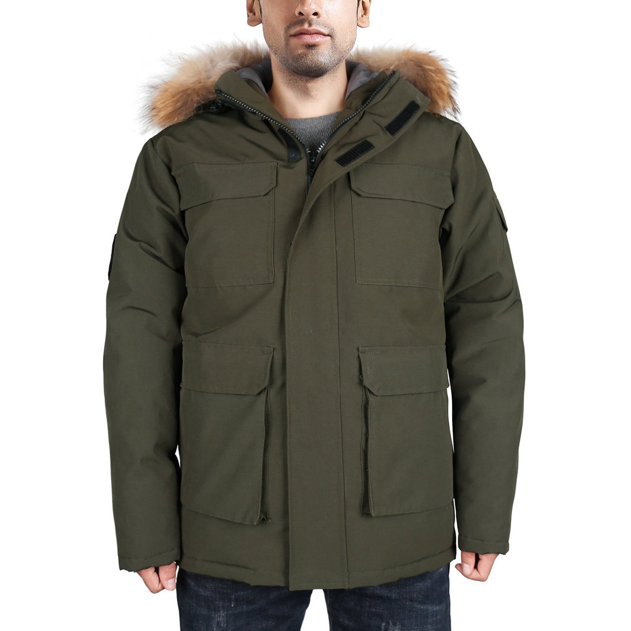 Men's Goose Down Jacket Parka | Goose Down Coat | Hardland Goose Down ...