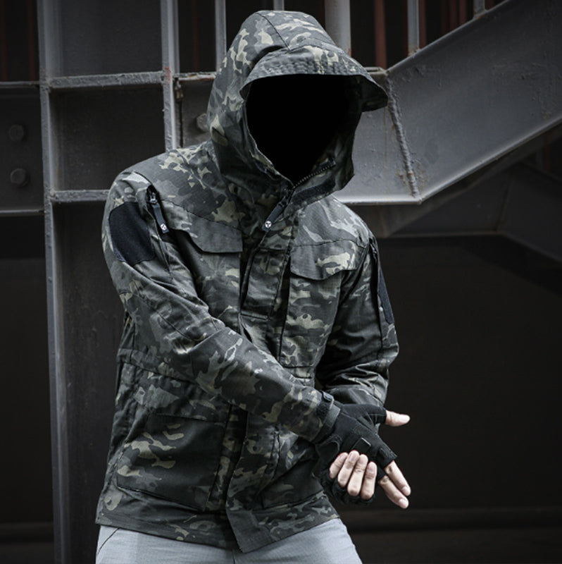 Outdoor Tactical Windbreaker | Men's Autumn Waterproof Coat | HARDLAND ...