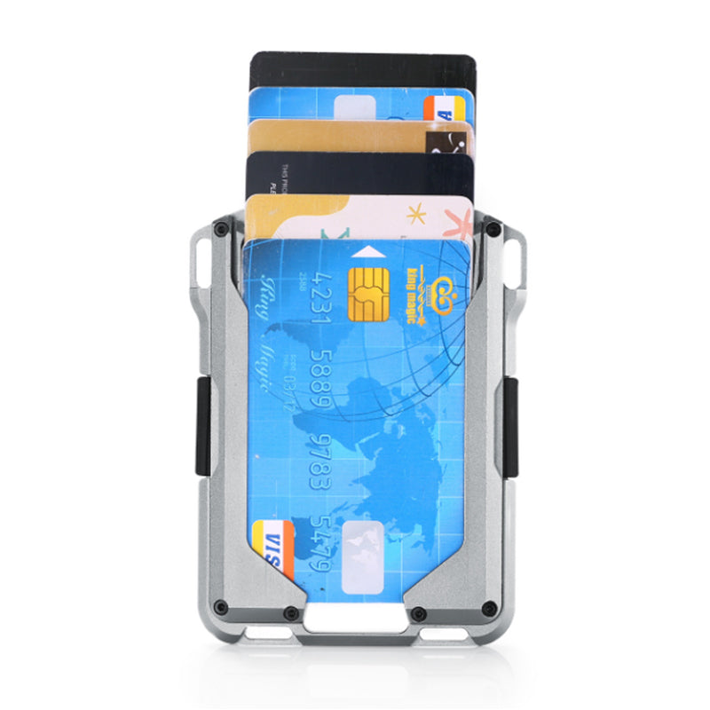 Wallet RFID Blocking | Wallet - CNC-Machined Aluminum | Minimalist ...